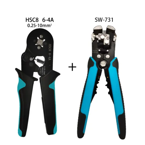Electrical Electrician Crimping Tool Kit , Hsc8 6- 4a Pliers , Multifunctional Wire Stripper ...