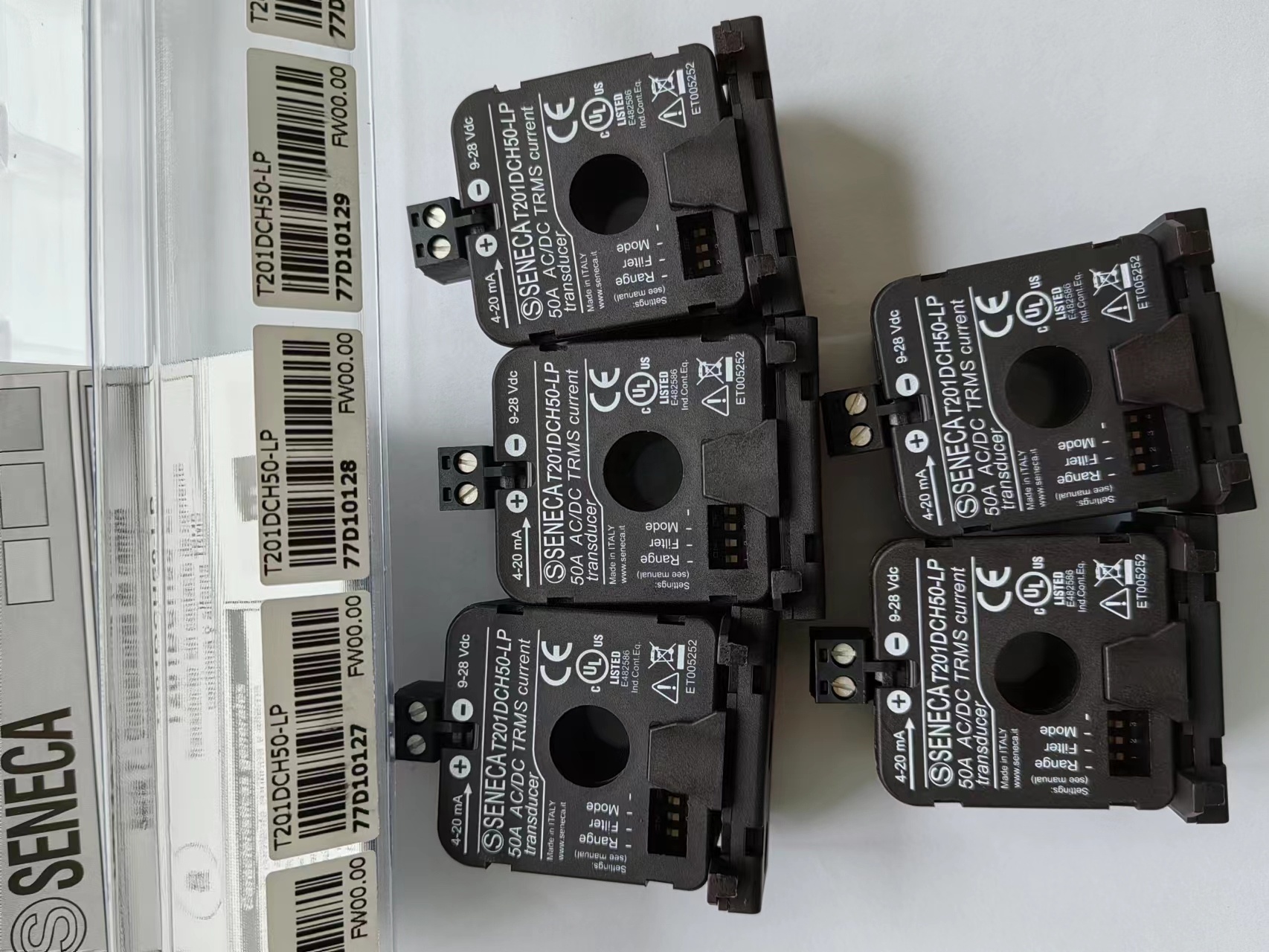 Seneca Ac/dc Contactless Trms Current Sensor With 4-20ma Output ...