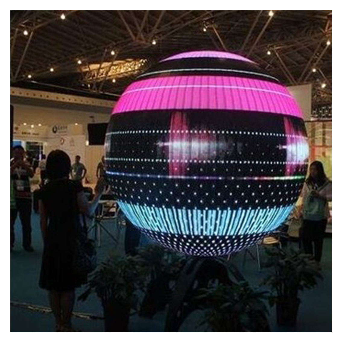 จอแสดงผล Led ทรงกลม P5 Led Ball คุณภาพสูง จอแสดงผล Led ทรงกลม P5 Led ...