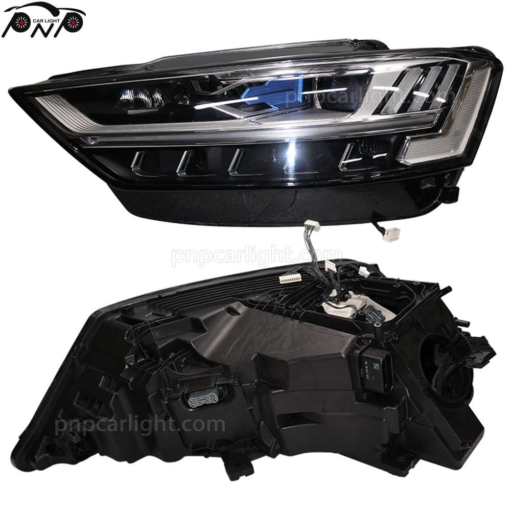 Laser LED headlights for Audi A8 S8 quattro China Manufacturers ...