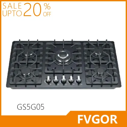 Gs5g05 Fvgor Built In Gas Hob With 5 Sabaf Burner European Gas Cooktop ...
