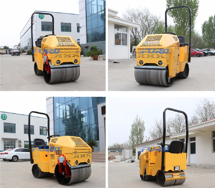 800kg Double Drums Soil Compactor Roller, High Quality 800kg Double ...