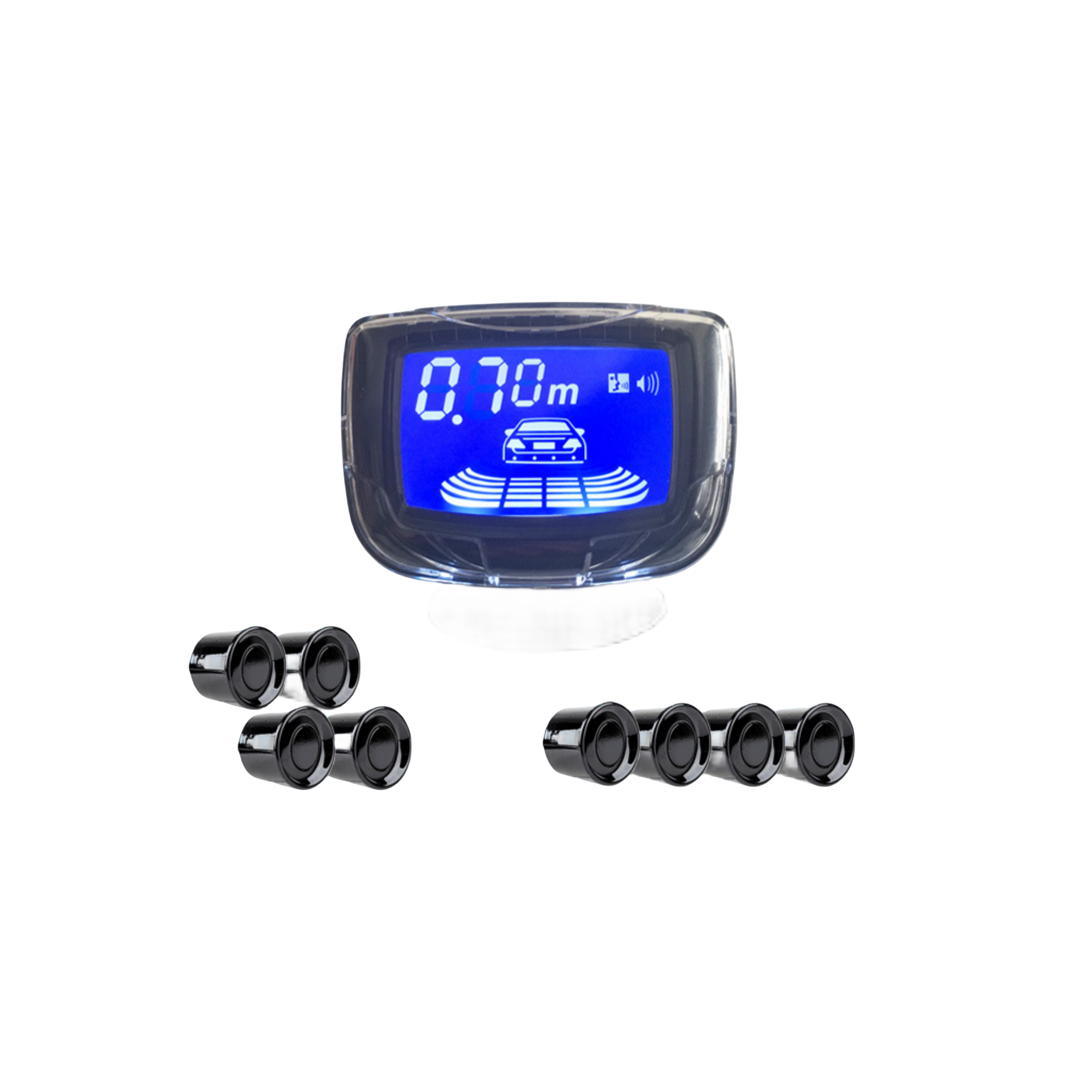 Lcd Six Probe Voice Reversing Radar With Volume Adjustment, High ...