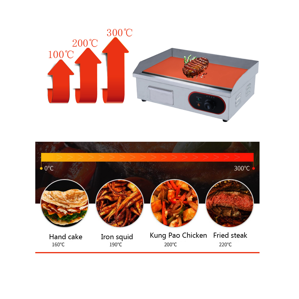 Commercial Tabletop Griddle For Catering And Hotels, High Quality ...