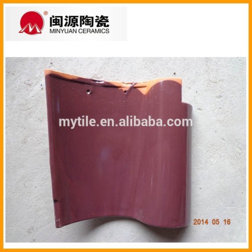 Glazed Clay Spanish Roof Tile With Top Quality, High Quality Glazed ...