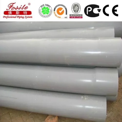 110mm Upvc Pipe For Drainage Water, High Quality 110mm Upvc Pipe For ...