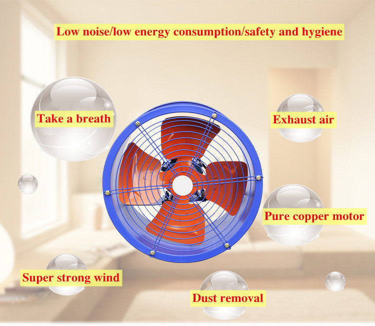 Axial Flow Fire Smoke Exhaust Fan For Industrial Firefighting, High ...