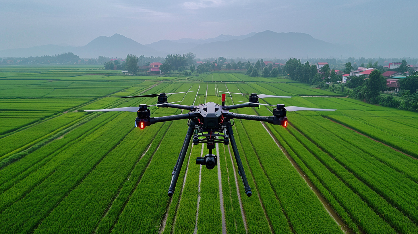 Application of Laser Distance Sensors in Drones