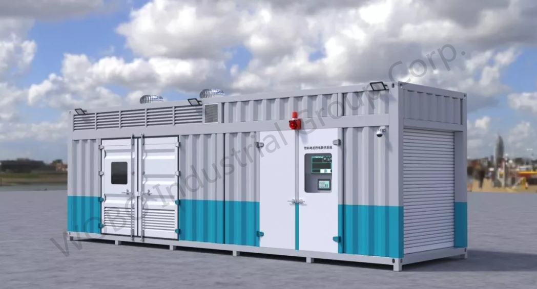 40kw Hydrogen Fuel Cell Combined Heat And Power (chp) System For ...