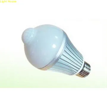 5 W 6 W 7 W Infrared Human Body Induction Radar Sensing Bulb Lamp, High ...