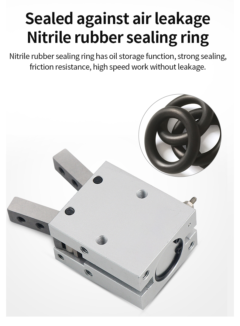 High Quality Pneumatic Finger Cylinder Gripper Mhc2 Series For Mask ...