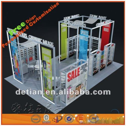 Reusable Aluminum Trade Show Booth Design Exhibtion Booth From China ...