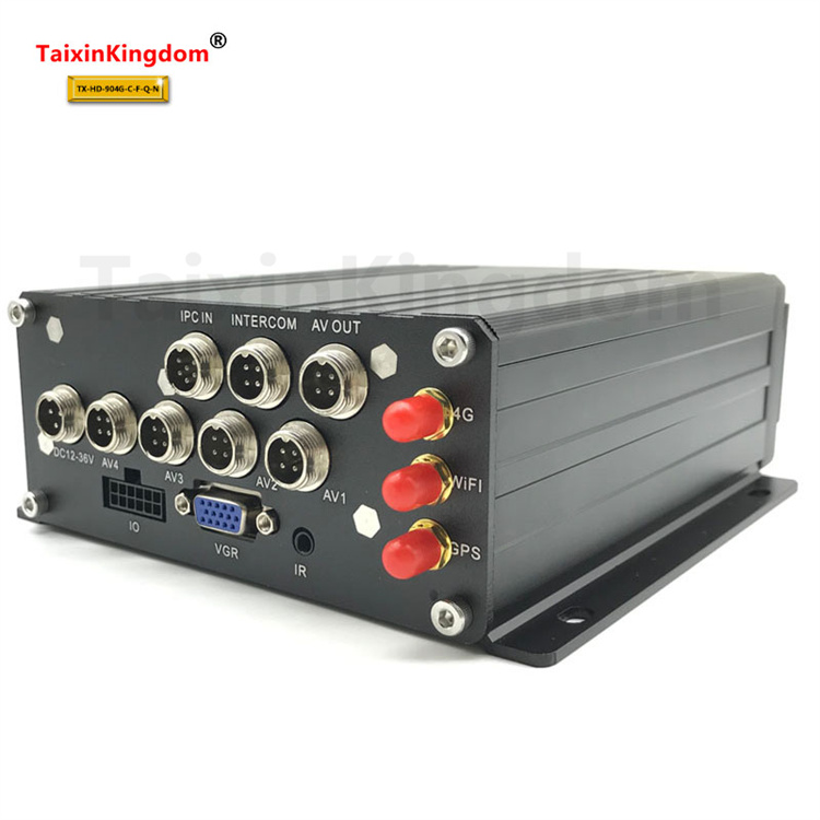 4g Lte Gps Wifi Mobile Dvr With 4ch 1080p And 5ch 720p Ipc Cameras ...