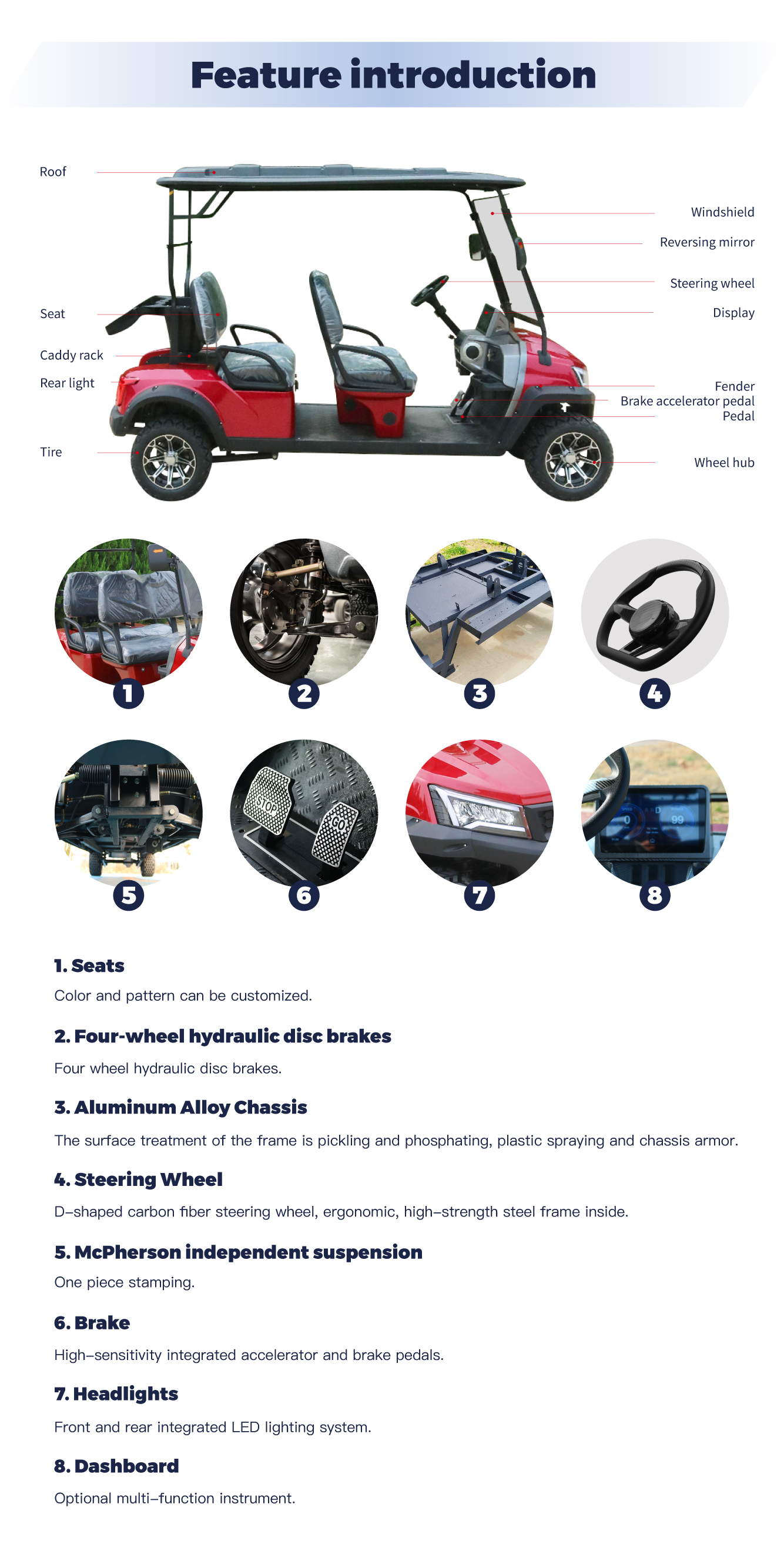 Used And New 2/4/6/8 Passenger Capacity Metal, Steel, Plastic Hunting ...