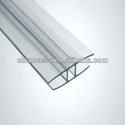100% Lexan Pc Profiles For Polycarbonate Sheet And Pc Accessory, High ...