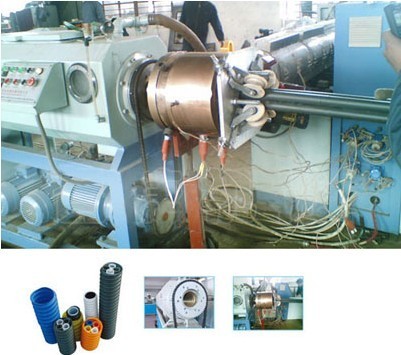 Corrugated Optic Duct (cod) Pipe Extruder, High Quality Corrugated ...