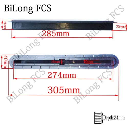 Hydrofoil Mount Track Box Us Box For Hydrofoil ,surf Foil Accessory Sup ...