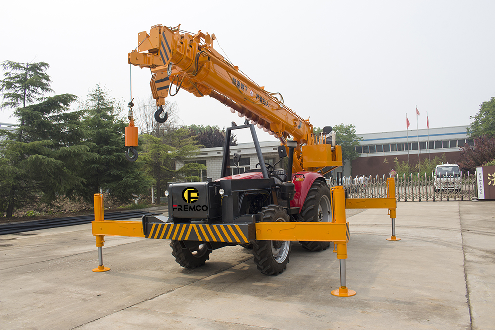 Telescopic Boom Tractor Crane With Multiple Function, High Quality ...