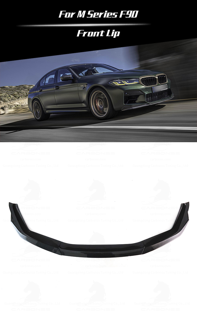 Mp Style Carbon Fiber Front Lip For Bmw M5 F90 Lci 2021, High Quality ...