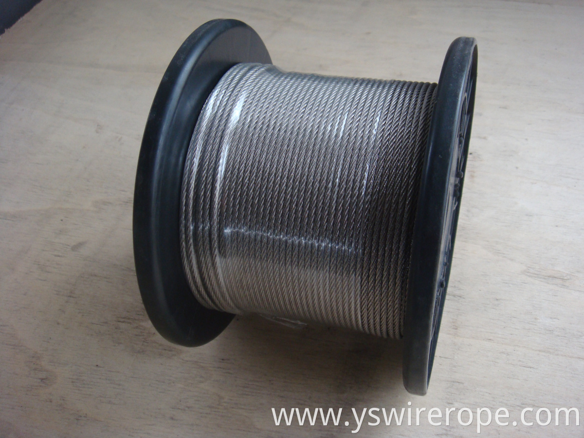 316 Stainless Steel Wire Rope 1570n/mm2 7X19 12mm China Manufacturers ...
