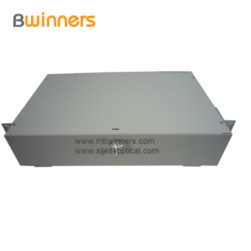 Sliding Drawer Type Fiber Optic Termination Box 24 Ports, High Quality ...