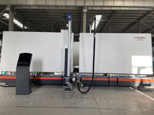Vertical Insulating Glass Sealing Robot For Insulated Glass Processing ...