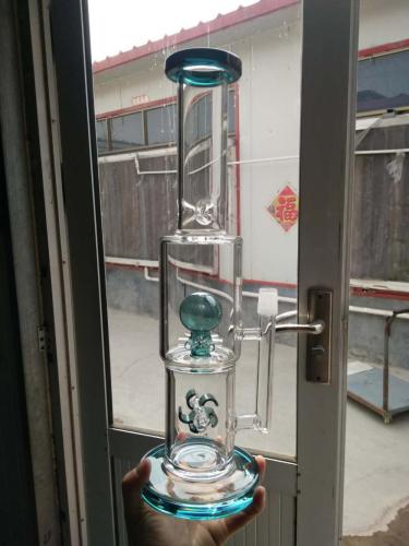 Glass Smoking Bongs With Turbine And Sunflower Filters, High Quality ...