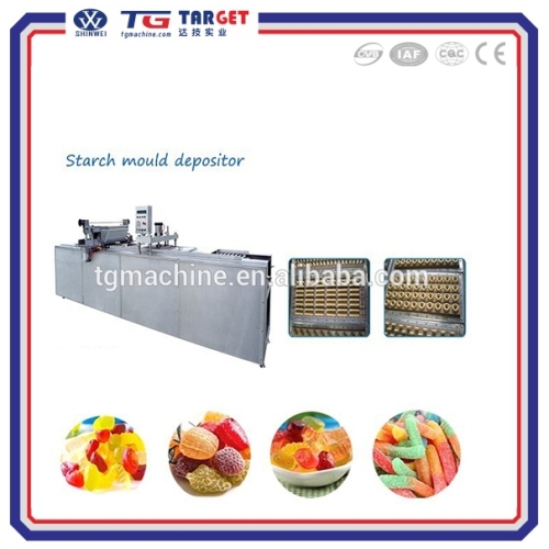 Advanced Technology Bear Gummy Candy Starch Moulding Line, High Quality ...