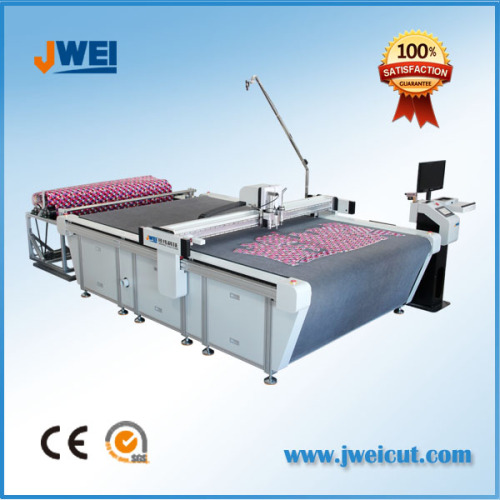 Jwei Flatbed Digital Fabric Cutting Plotter Machine, High Quality Jwei Flatbed Digital Fabric ...