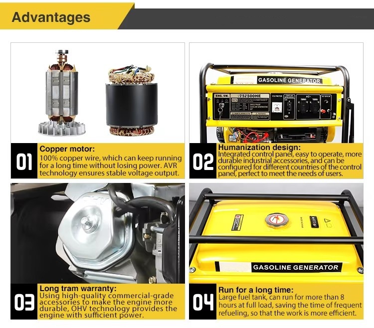2kw Portable Silent Generator Set, High Quality 2kw Portable Silent ...