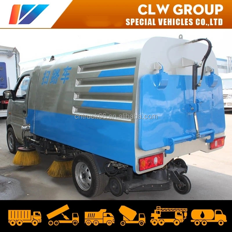 2ton Mini Changan Clean Road Truck, Efficient Vacuum Cleaning Truck ...