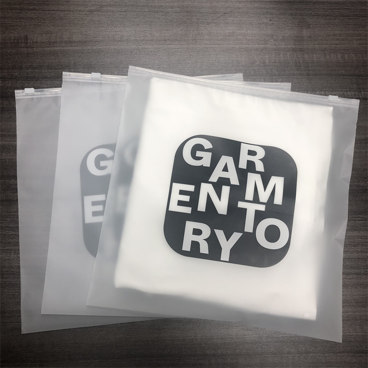 Transparent CPE EVA Frosted Plastic Bag Good Value for Money