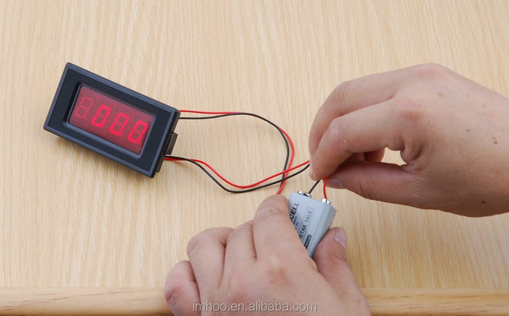 Digital Led Panel Voltmeter And Current Meter, High Quality Digital Led ...