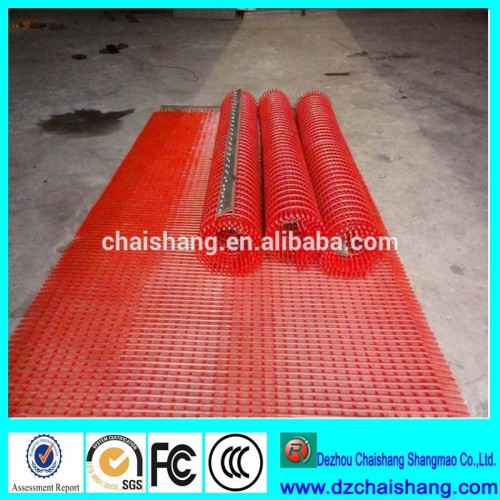 Orange Color Stainless Steel Polyurethane Coated Wire Screen Mesh, High ...