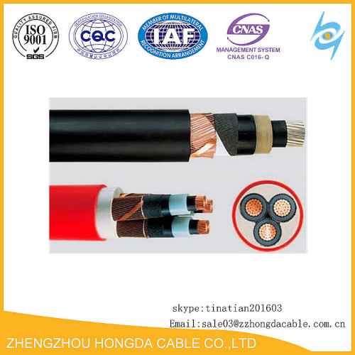 11kv Copper Core Xlpe Insulated Power Cable 3 Core 120mm, High Quality 11kv Copper Core Xlpe ...