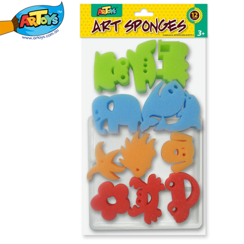 Artoys Drawing Tool Paint Animal Shaped Art Sponges, High Quality ...