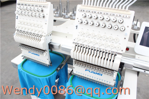 Fuwei Maquina De Bordar Computadorizada 2 Heads Computerized Embroidery ...