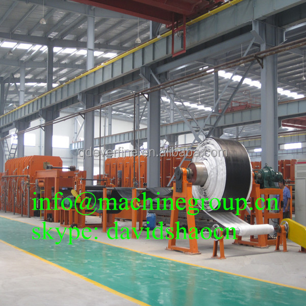 Conveyor Belt Vulcanizing Process Line, High Quality Conveyor Belt ...