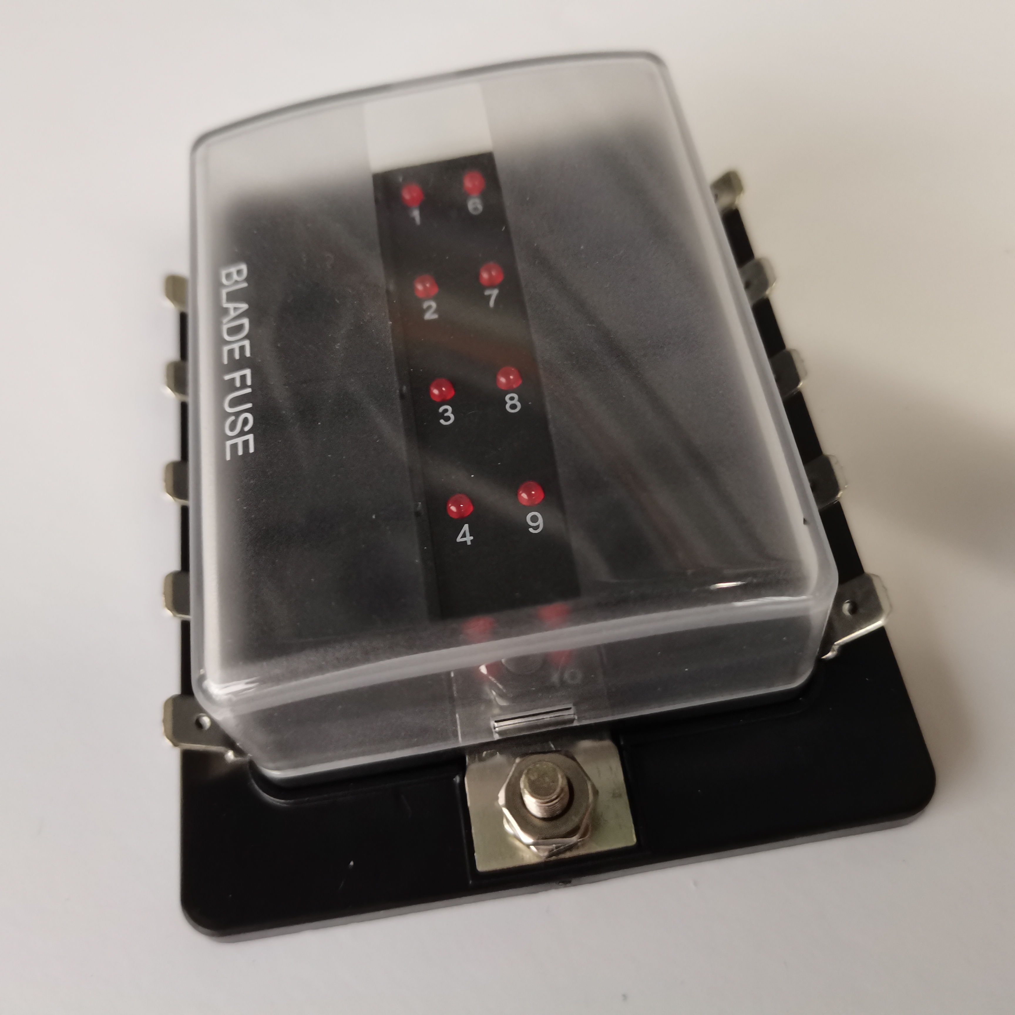 10 Way Terminal Fuse Box With Led Indicators - Standard Automotive ...