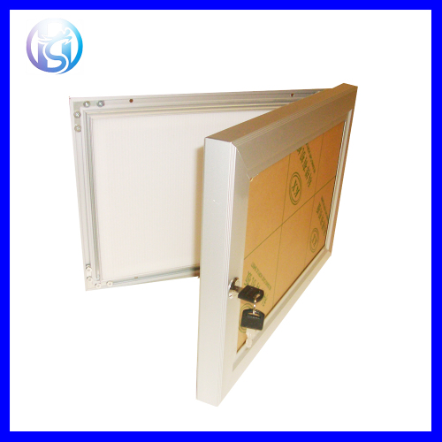 Hs-l01 Lockable Aluminum Profile Europe Style Photo Frame Picture Frame ...