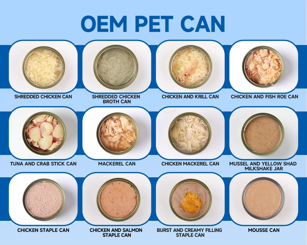 OEM Custom Pet Snack Cans China Manufacturers Suppliers Factory Exporter