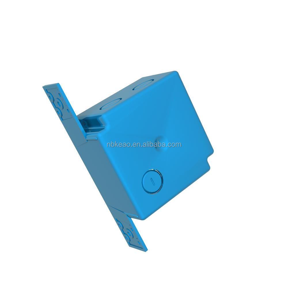 A521de 4" Square Switch/outlet Box With Bracket Drywall Electrical Box ...