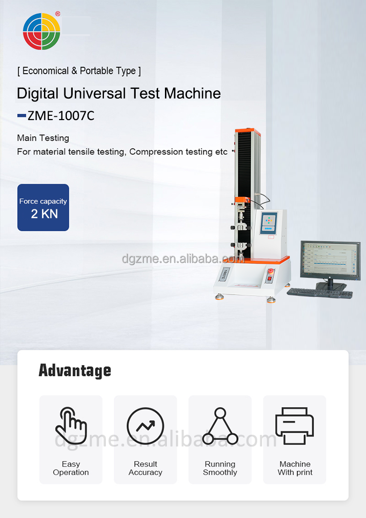 0.5 Grade Digital Ceramic Bending Test Machine Utm 2kn, High Quality 0. ...