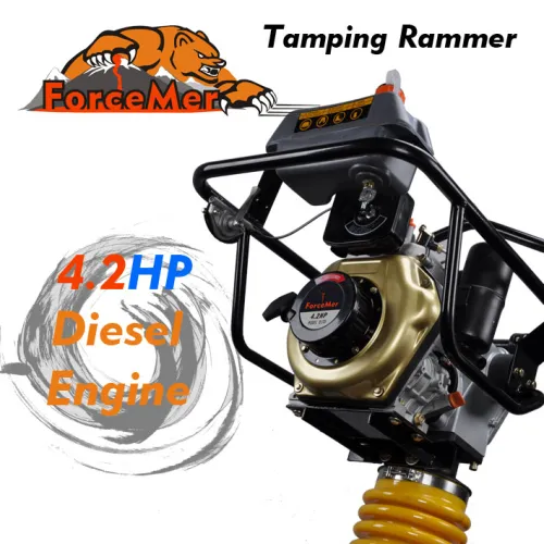 4.2hp Diesel Engine Tamping Rammer, High Quality 4.2hp Diesel Engine ...