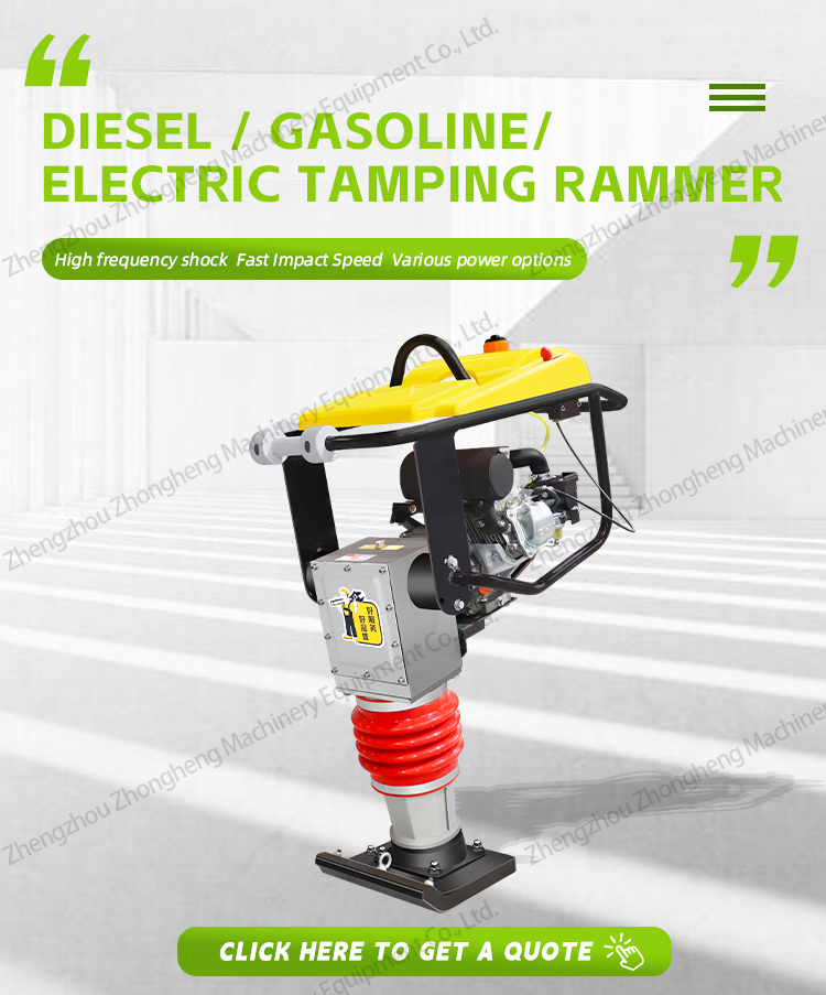 High Performance Handheld Jack Hammer Tamping Rammer, High Quality High ...