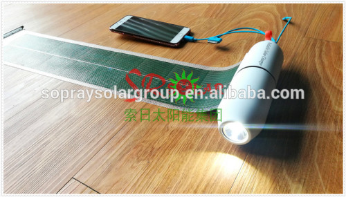 Retractable Sos Rollable Solar Panel Light With Torch, High Quality ...