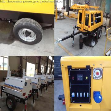 Kubota Enginer Mobile Light Tower With Stamford Alternator, High ...