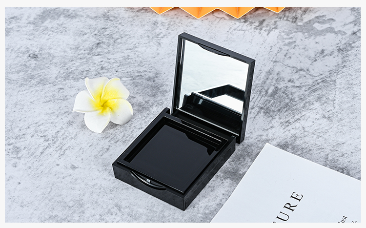 Fancy Square Pressed Powder Compact, High Quality Fancy Square Pressed ...
