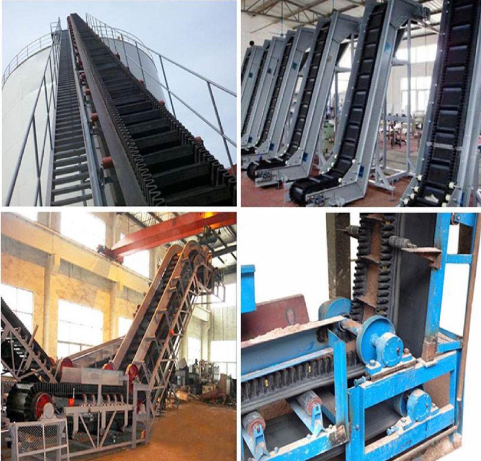 Truck Loading Unloading Rubber Belt Conveyors, High Quality Truck ...