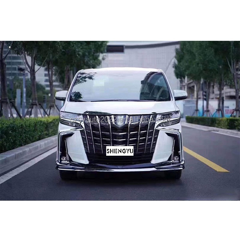 Toyota Alphard Auto Body Kit: Modelista Front Lip, Rear Diffuser ...